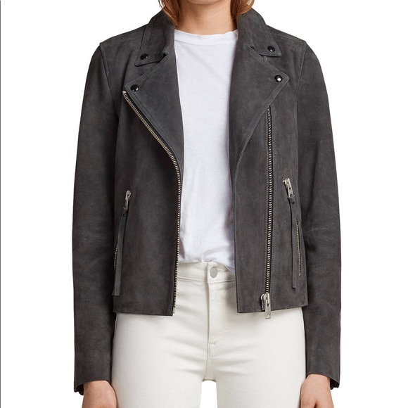 All Saints | Jackets & Coats | Allsaints Daley Suede Jacket | Poshmark